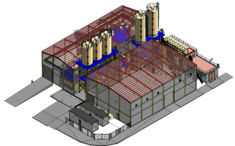 Project Name: Warehouse Digital Modeling,KSA - oneclickbim.global